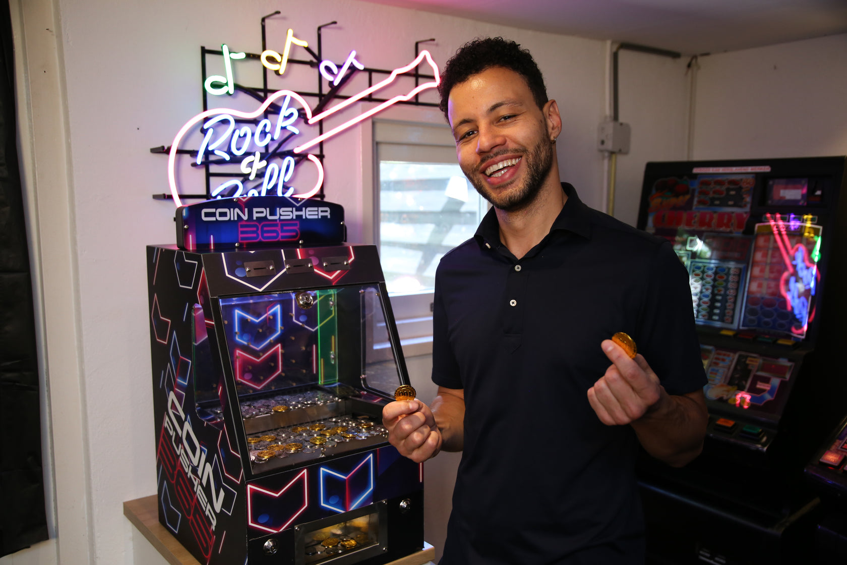 Coin Pusher 365 Tabletop Arcade Game - by Arcadro